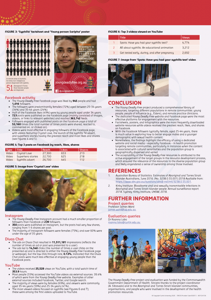 Evaluation of the Young Deadly Free Project - SiREN